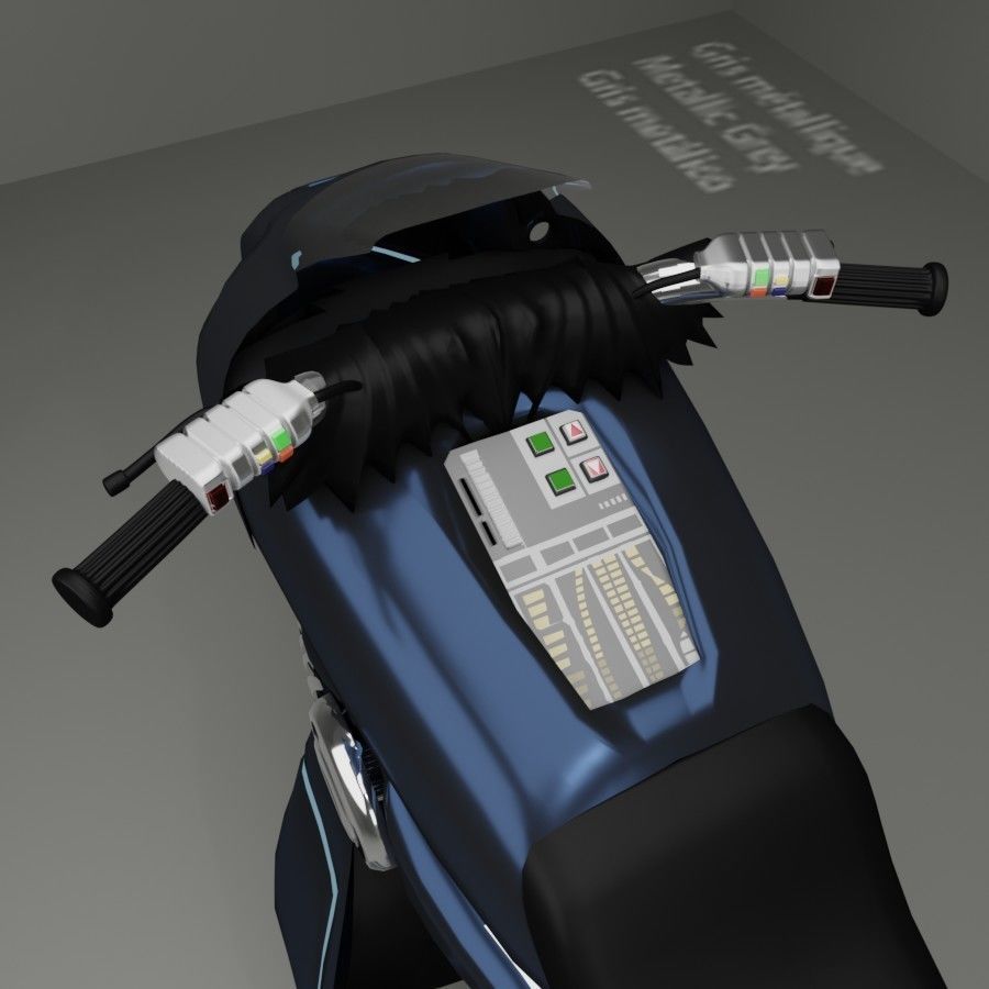 Street Hawk 3D model rigged | CGTrader