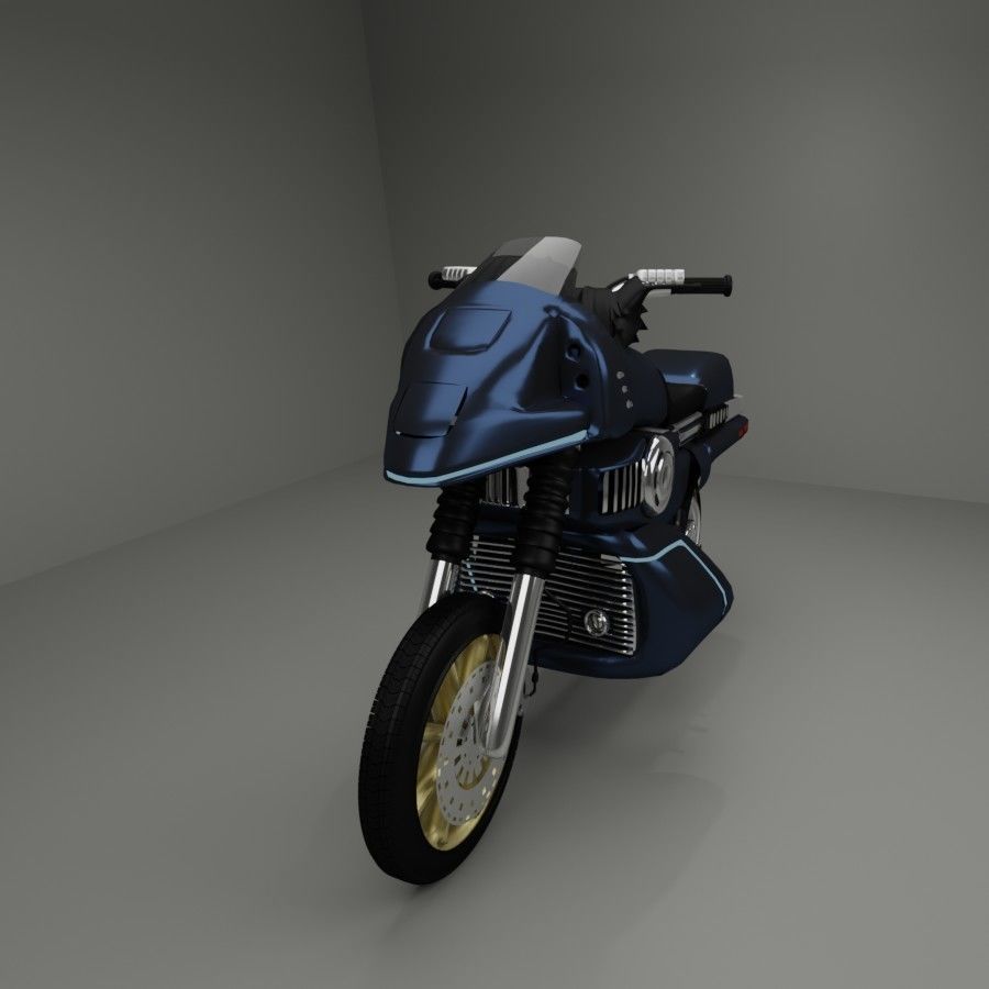 Street Hawk 3D model rigged | CGTrader