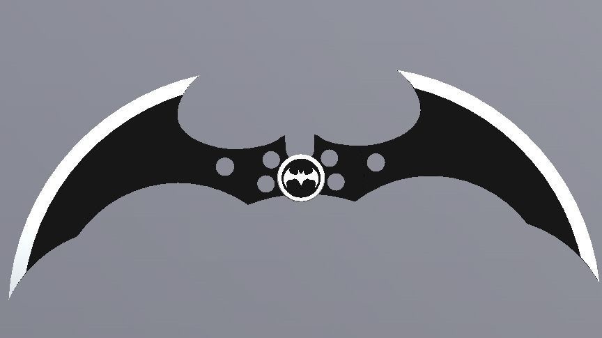 BATARANG FOLDING 3D model 3D printable | CGTrader
