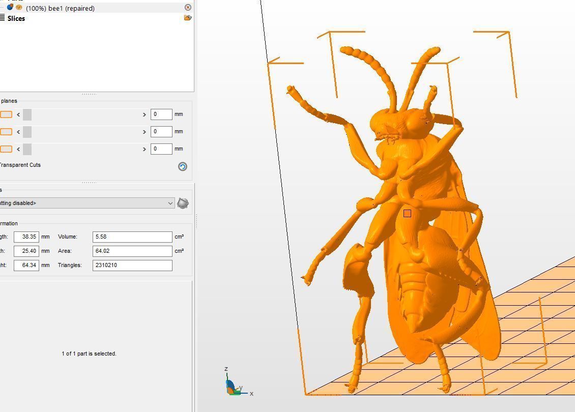 Honey bee 3D model 3D printable | CGTrader