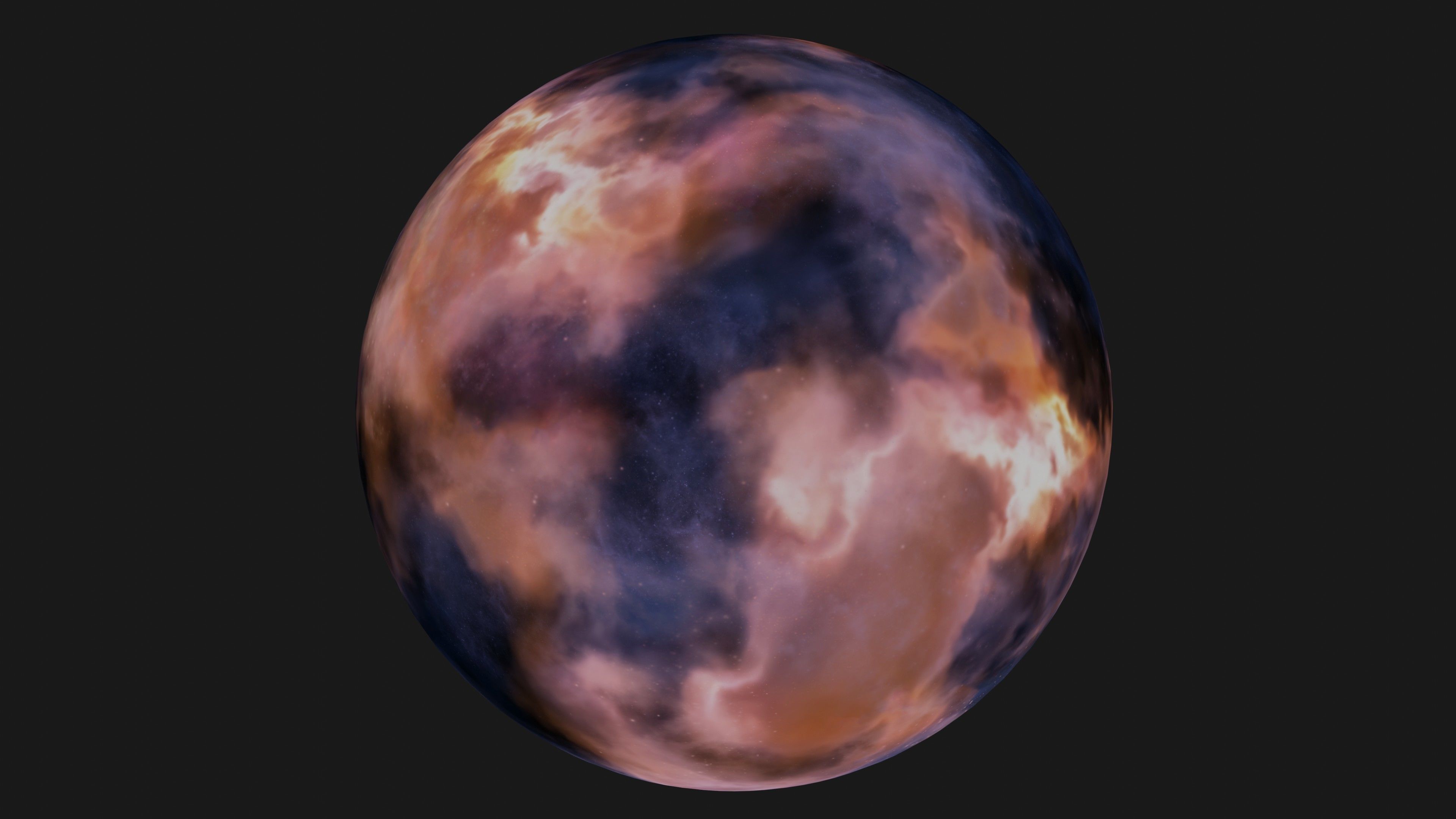 3D model VR 360 extreme space environment - HDRI Panoramic Sky v20 VR ...