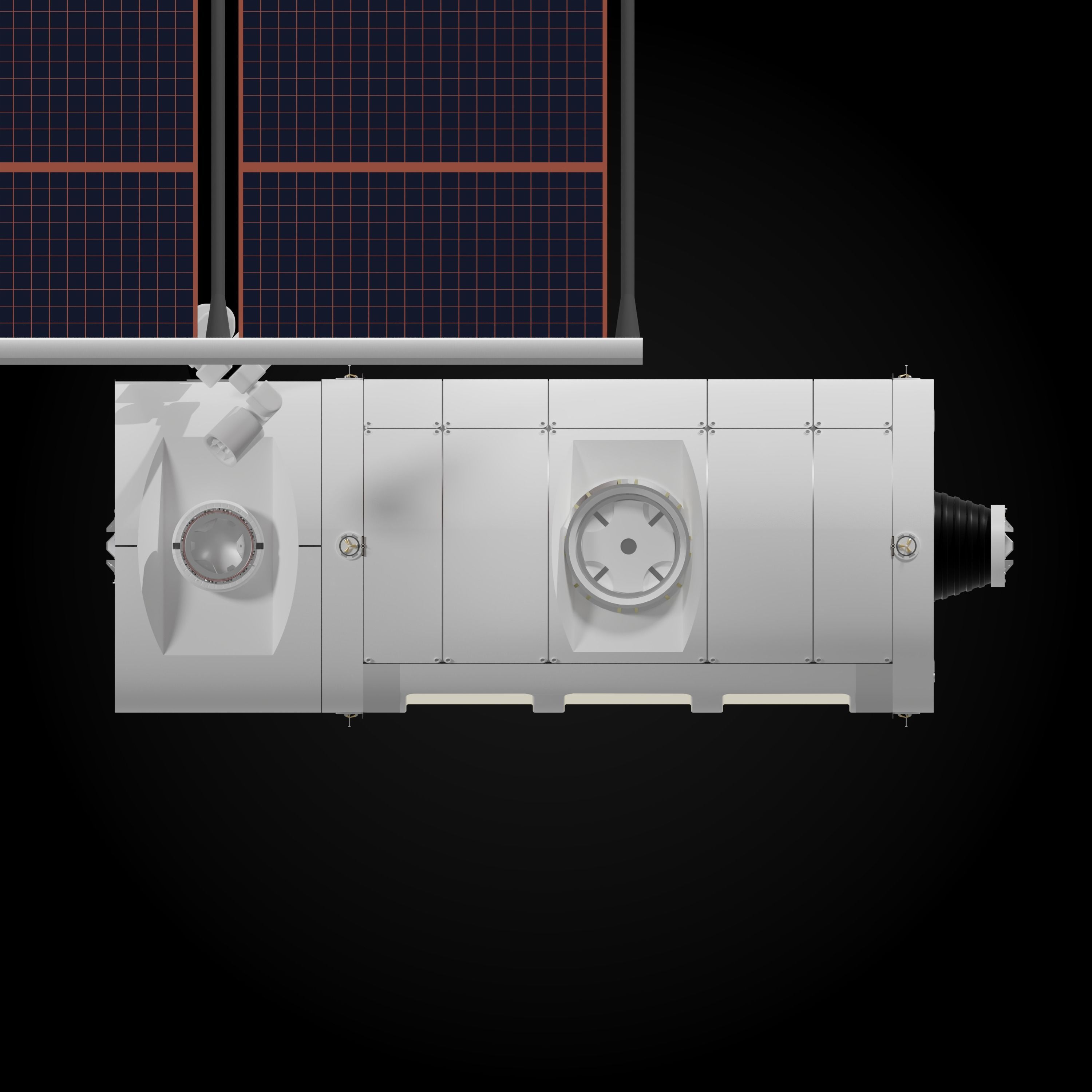 Blue Origin Orbital Reef Core Module 3D model | CGTrader