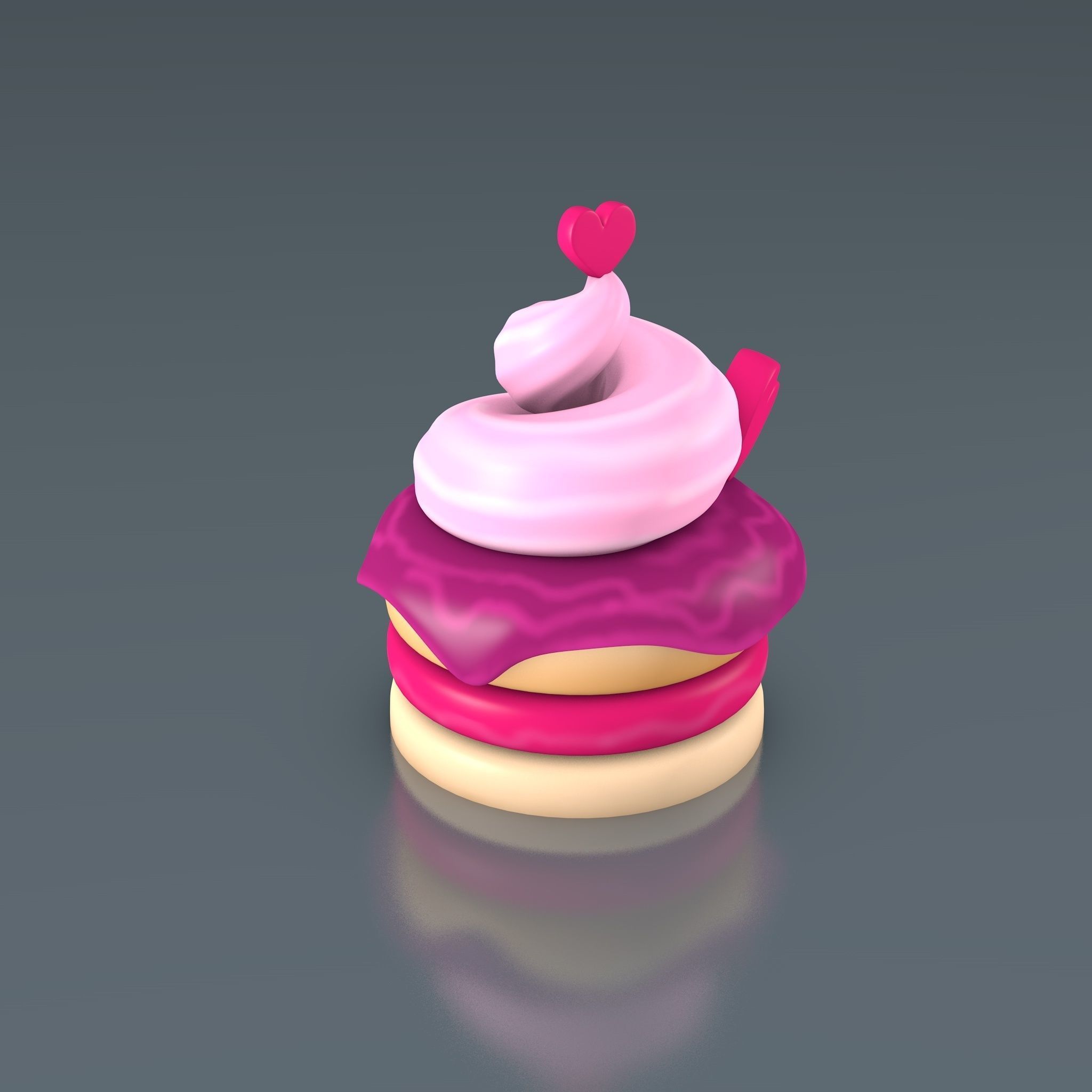 3D model Cartoon Cakes VR / AR / low-poly | CGTrader