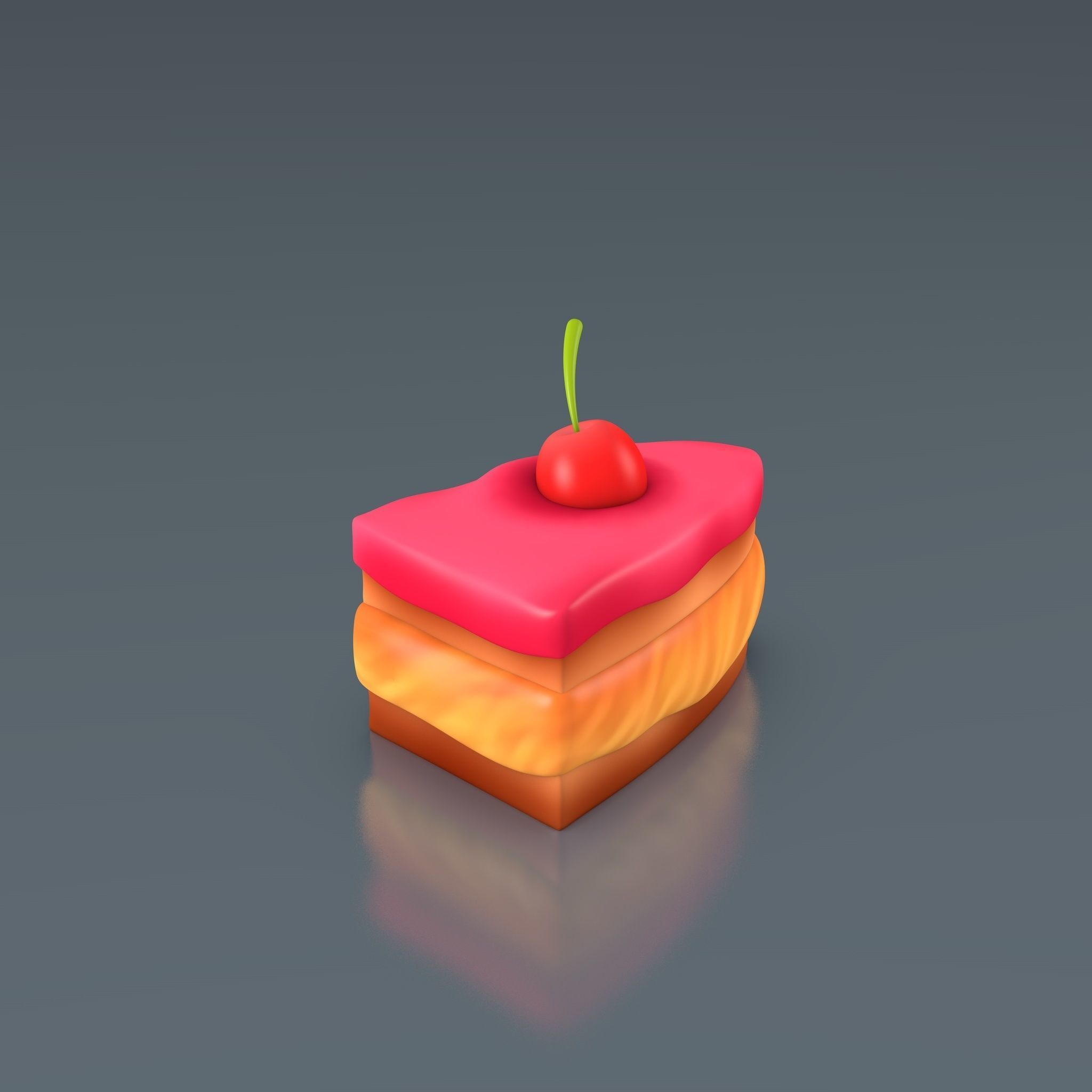 3D model Cartoon Cakes VR / AR / low-poly | CGTrader
