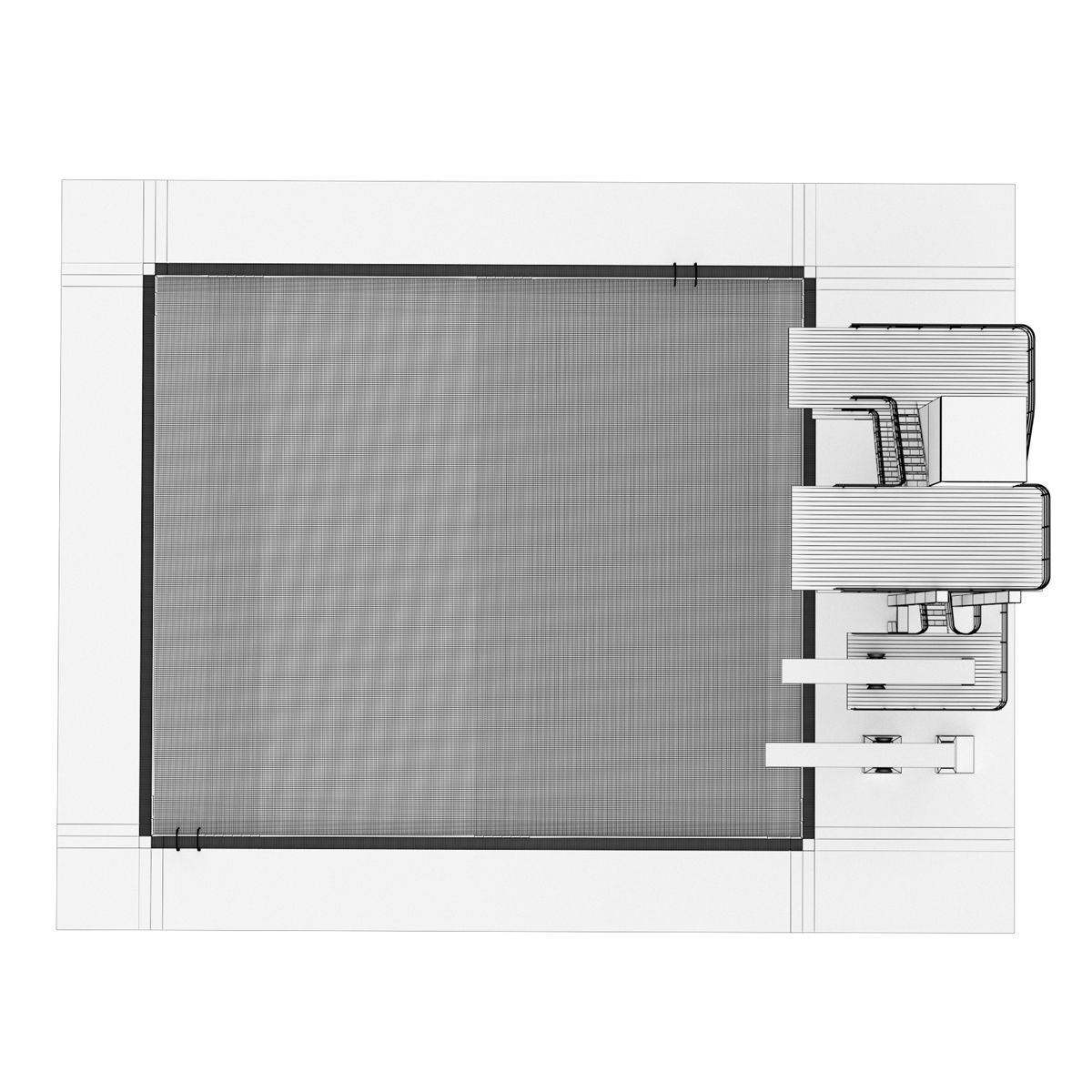 Diving Pool 3D model | CGTrader