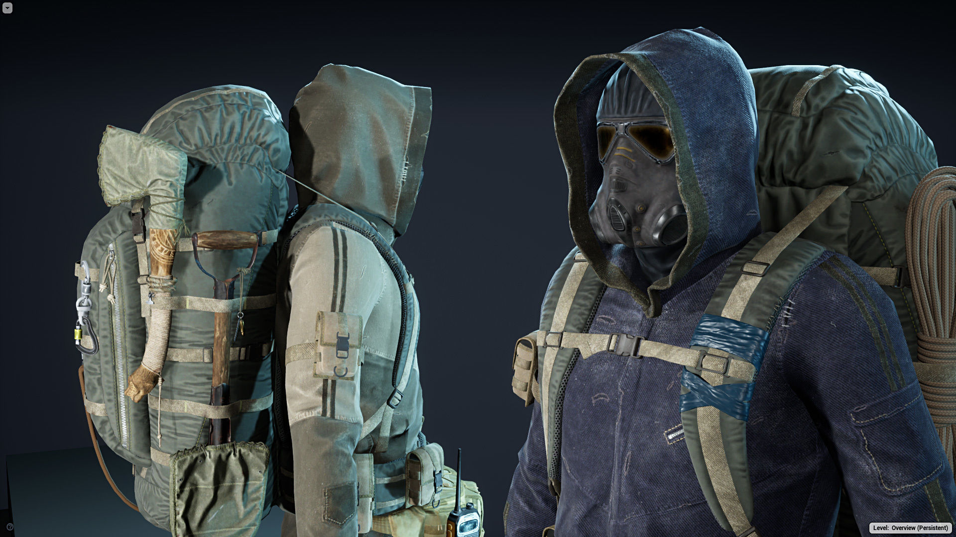 3D model Post Apocalyptic Survivor VR / AR / low-poly | CGTrader