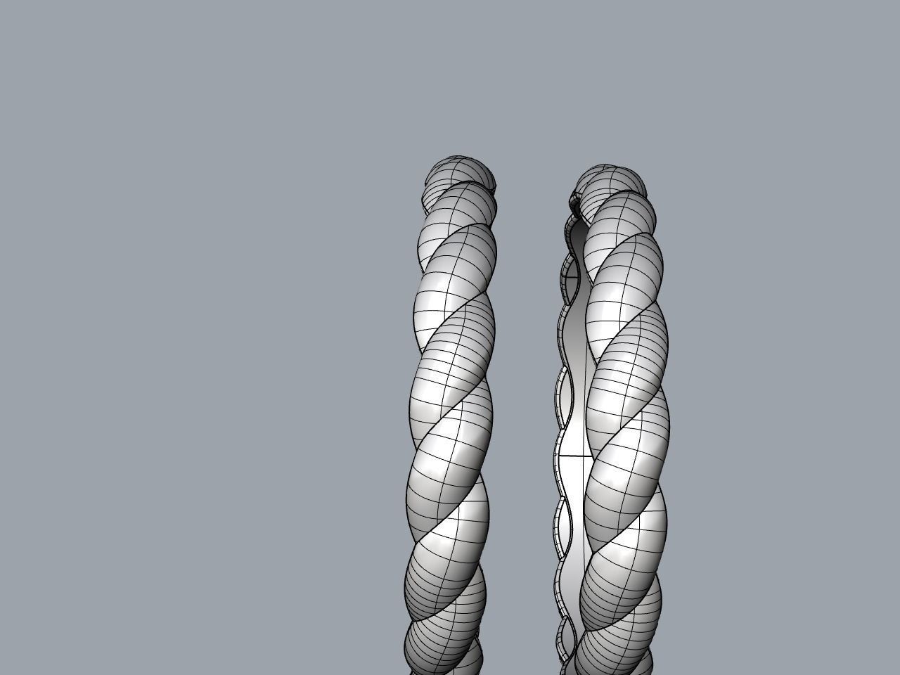 very classic rope band Stl file verified free 3D model 3D printable ...