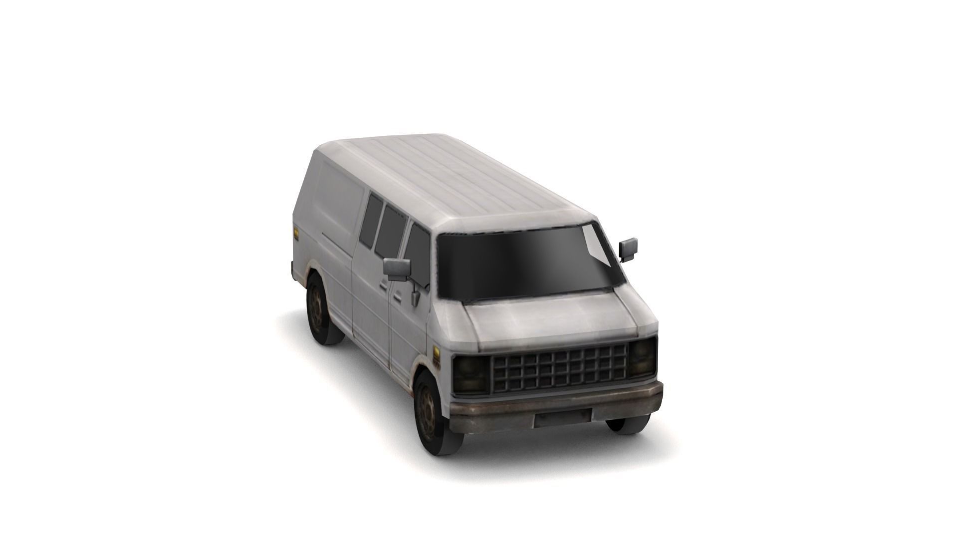 3D model Low Poly Van - Game Ready Vehicle VR / AR / low-poly | CGTrader