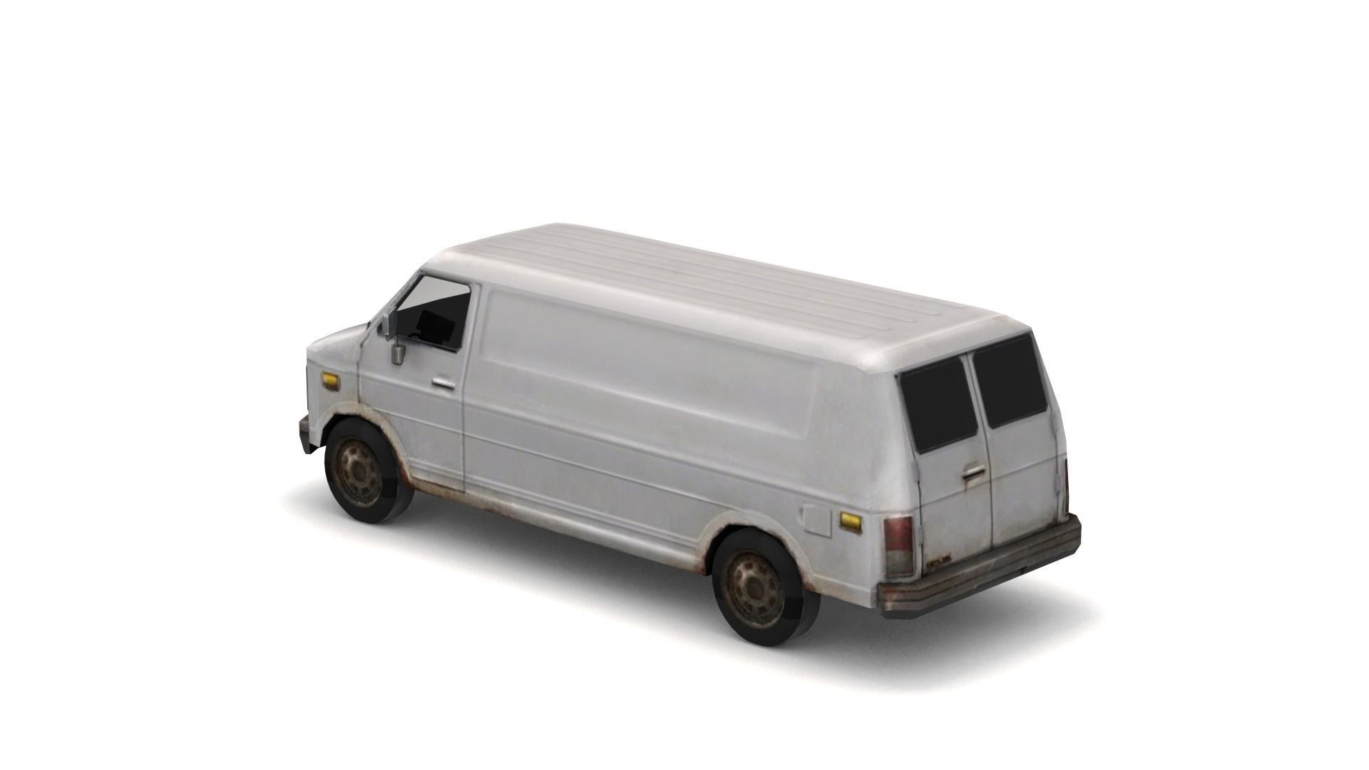 3D model Low Poly Van - Game Ready Vehicle VR / AR / low-poly | CGTrader