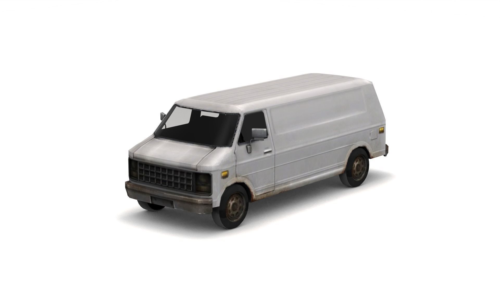 3D model Low Poly Van - Game Ready Vehicle VR / AR / low-poly | CGTrader