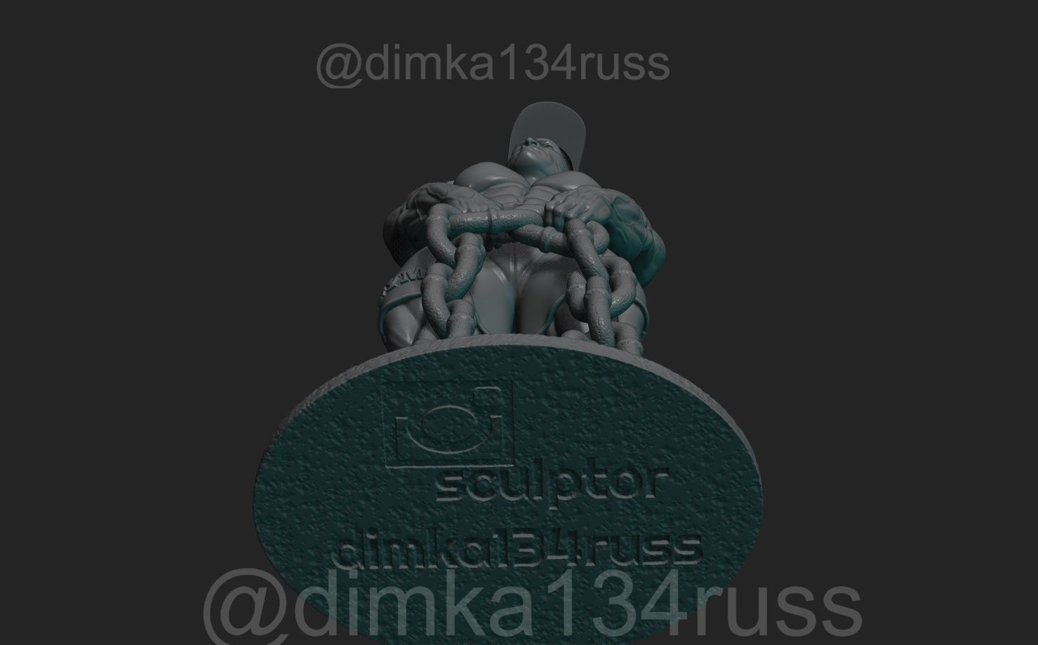 Body Builder 3D model 3D printable | CGTrader