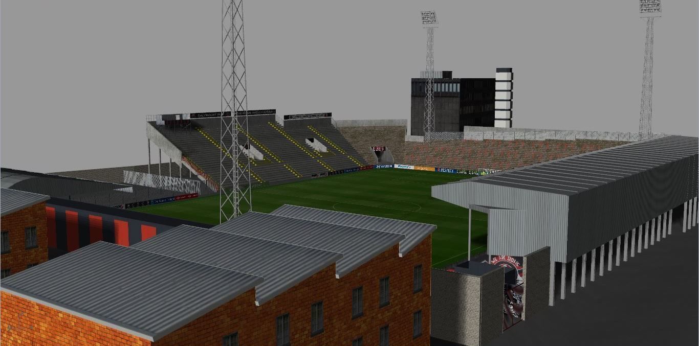 3D model Dalymount Park Stadium Bohemians FC VR / AR / low-poly | CGTrader