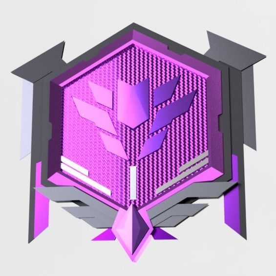 Call of duty mobile master rank 3D model | CGTrader