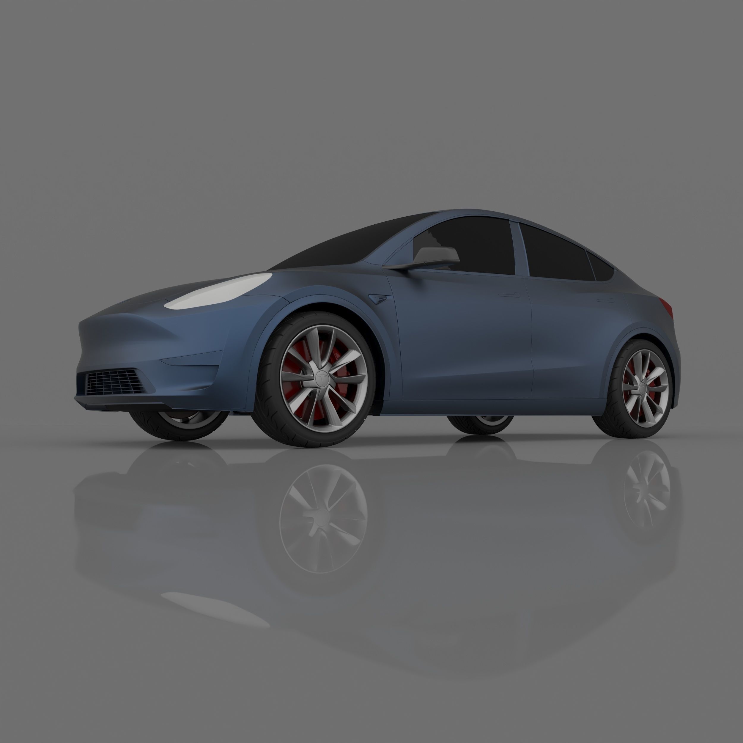 Tesla Model Y Ready to Print STL Files 3D model 3D printable | CGTrader