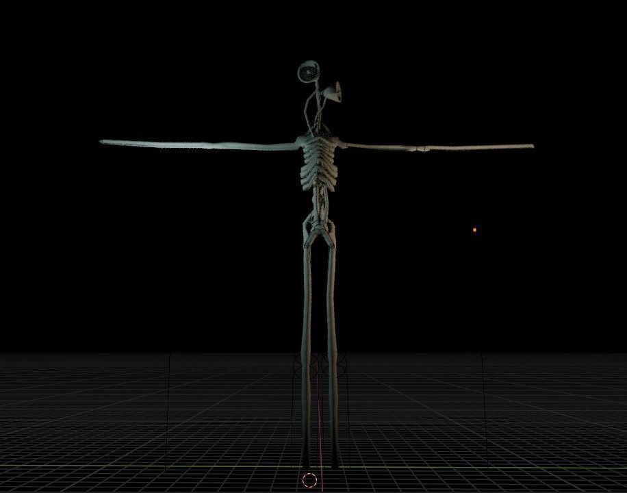 3D model Siren Head - Game Ready VR / AR / low-poly | CGTrader