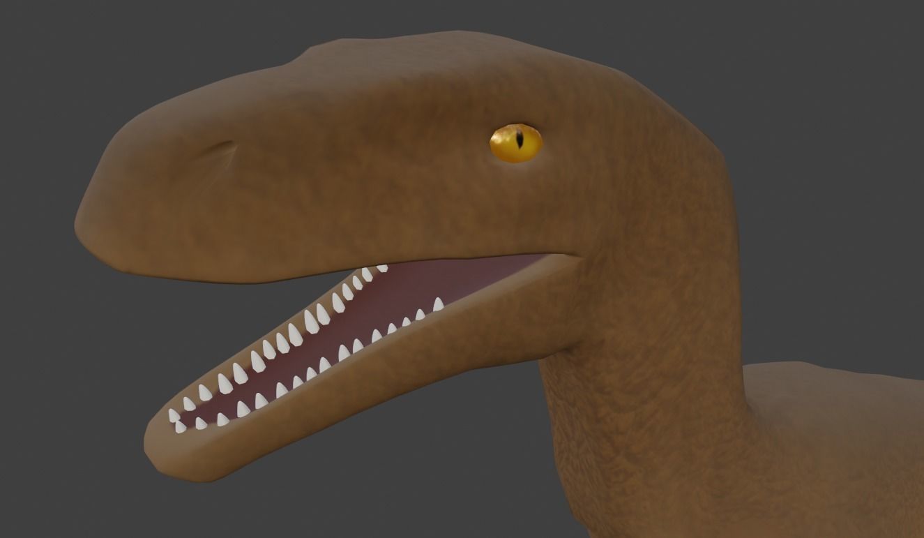 JP Velociraptor By BluRaptorMsv free VR / AR / low-poly 3D model rigged ...