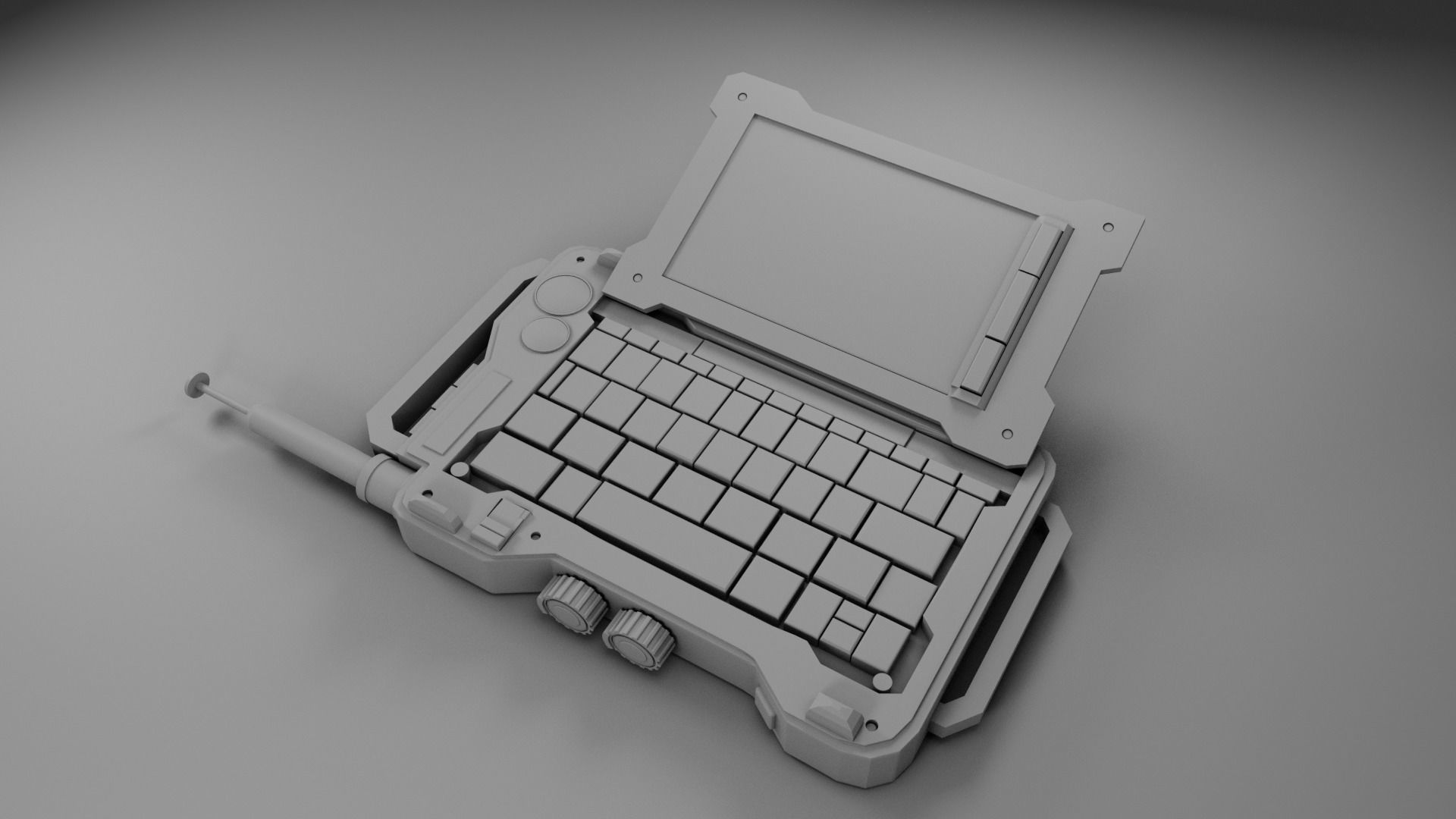 Sci-Fi PDA Computer Device Prop 3D model | CGTrader