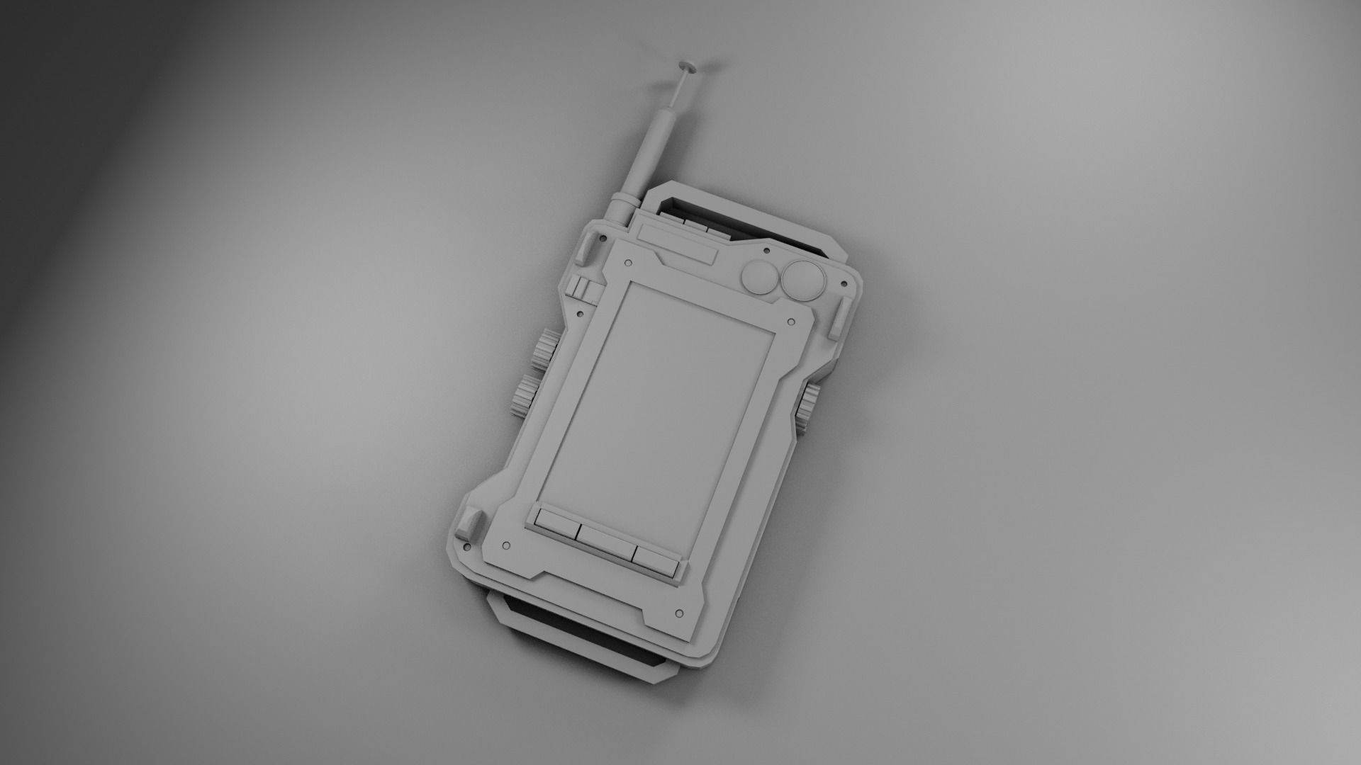 Sci-Fi PDA Computer Device Prop 3D model | CGTrader