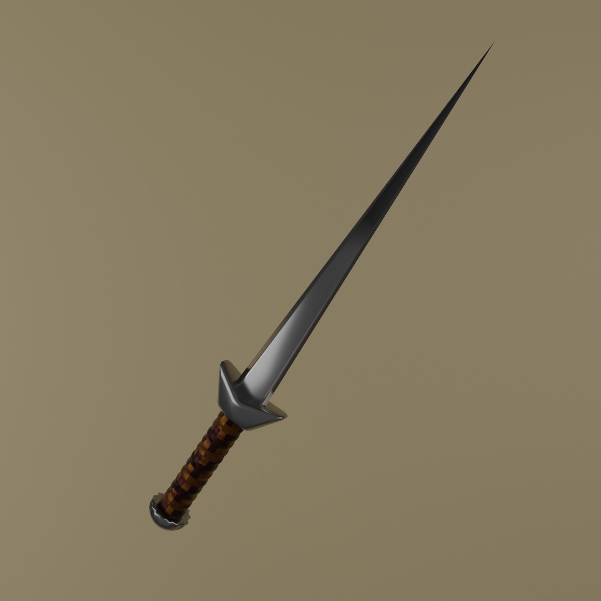 Axe and Dagger 3D model | CGTrader