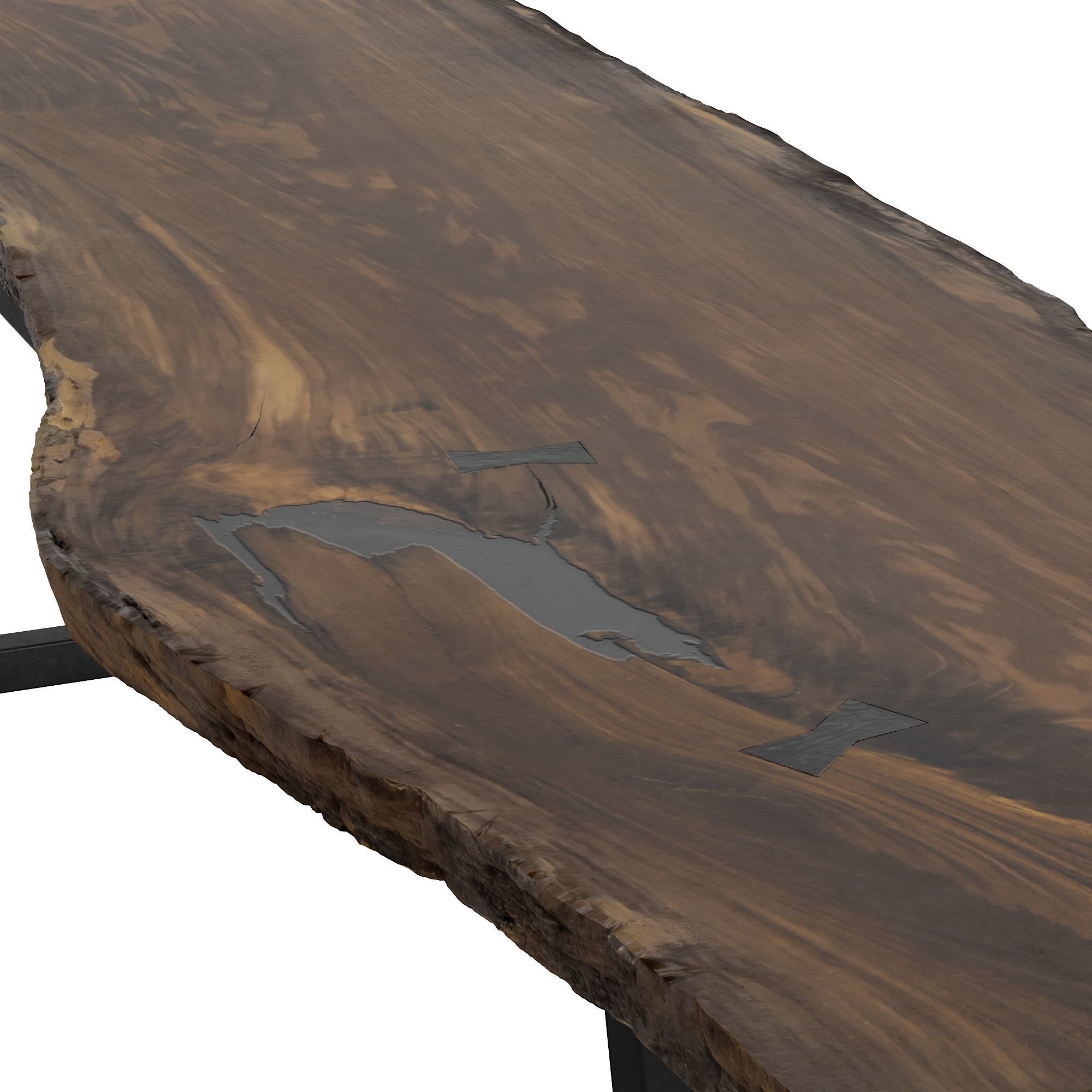 Live Edge Table 3D model | CGTrader