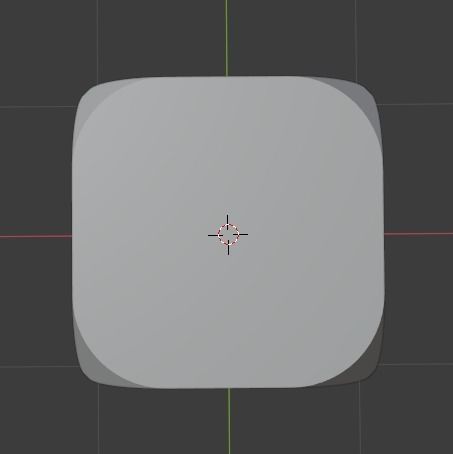 Weird Rounded Corner Square 3D model | CGTrader