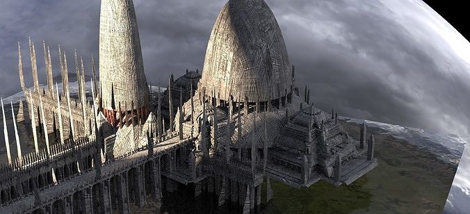 Darth Plagueis Sith compound facities 3D model | CGTrader