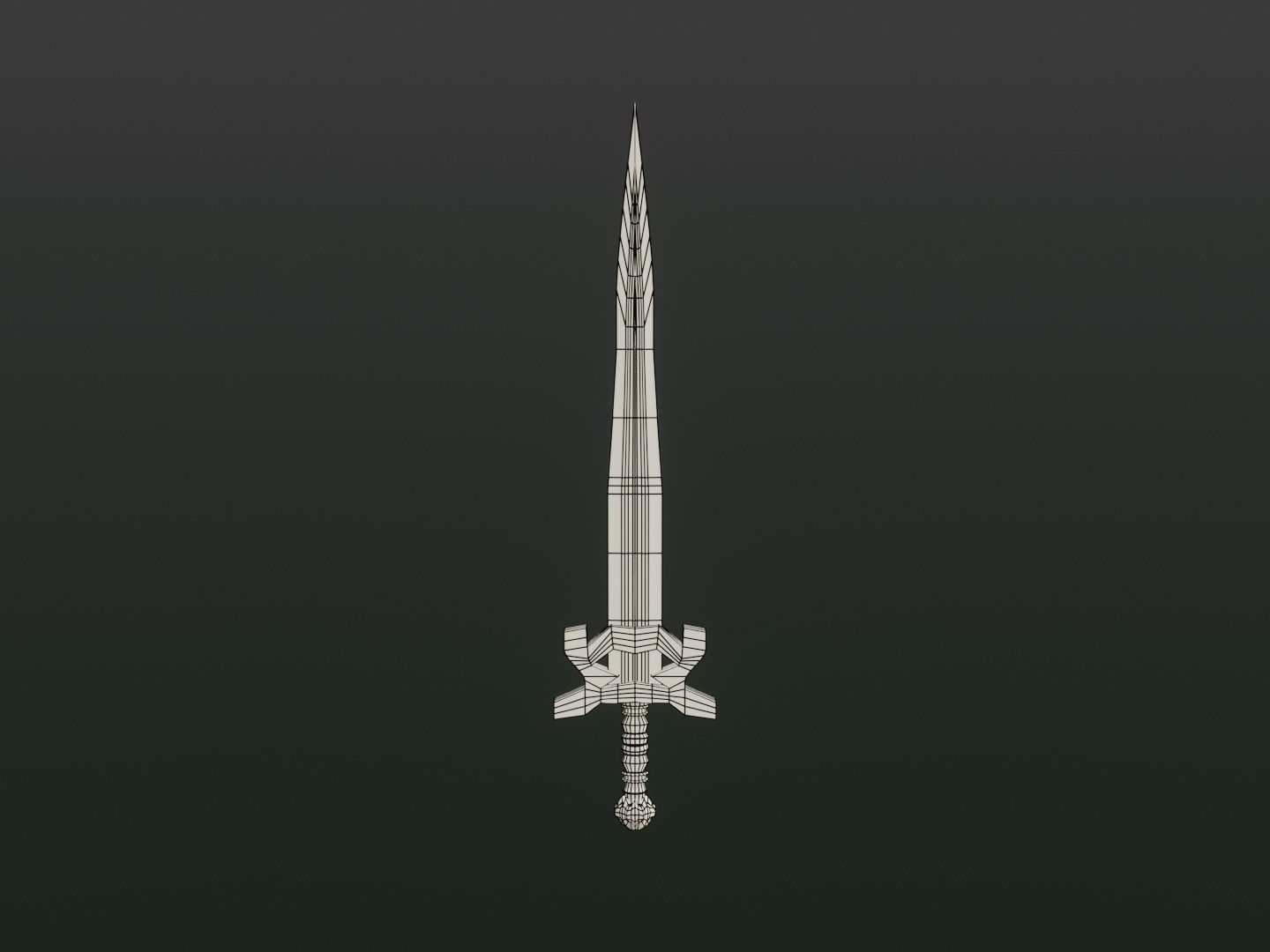 3D model Fantasy Poison Sword - Elemental Sword VR / AR / low-poly ...