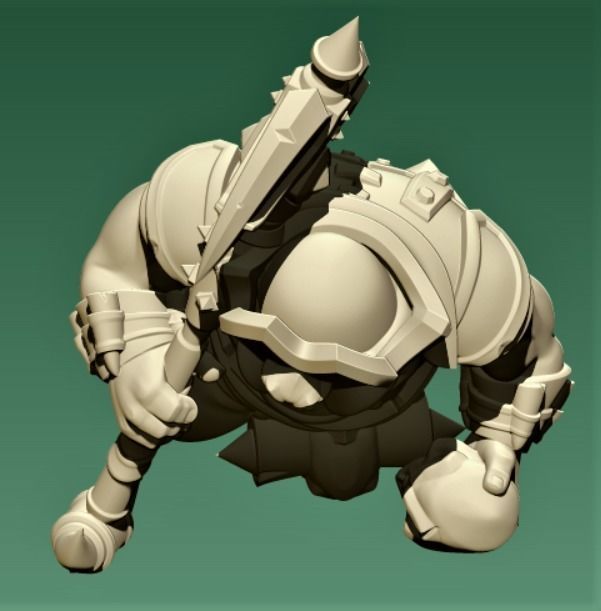 Toad Mage 3D model 3D printable | CGTrader