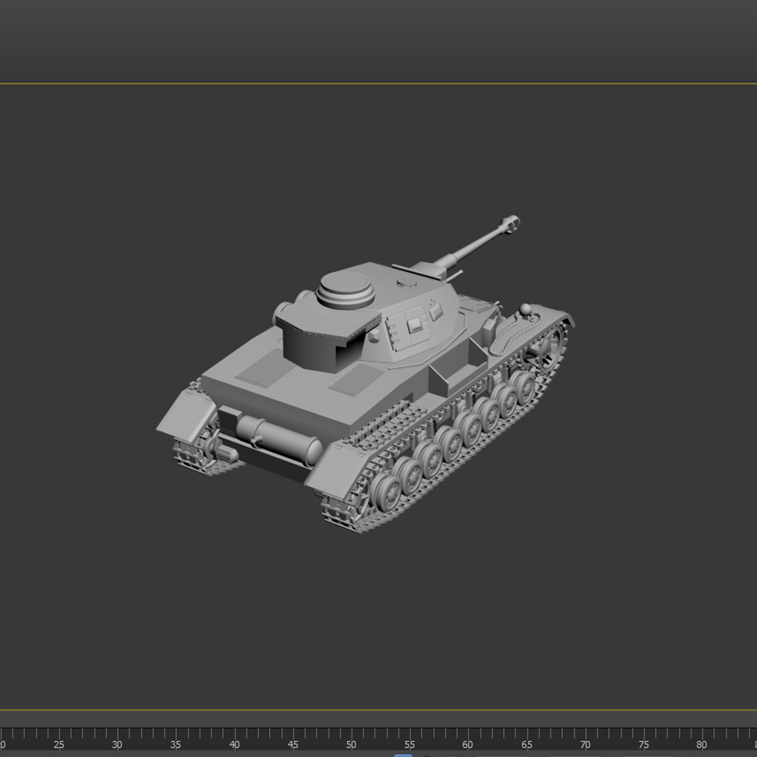 Panzerkampfwagen IV 3D model | CGTrader