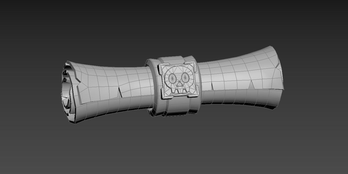 3D model Stylized Magic Scrolls With Four Texture Sets VR / AR / low ...