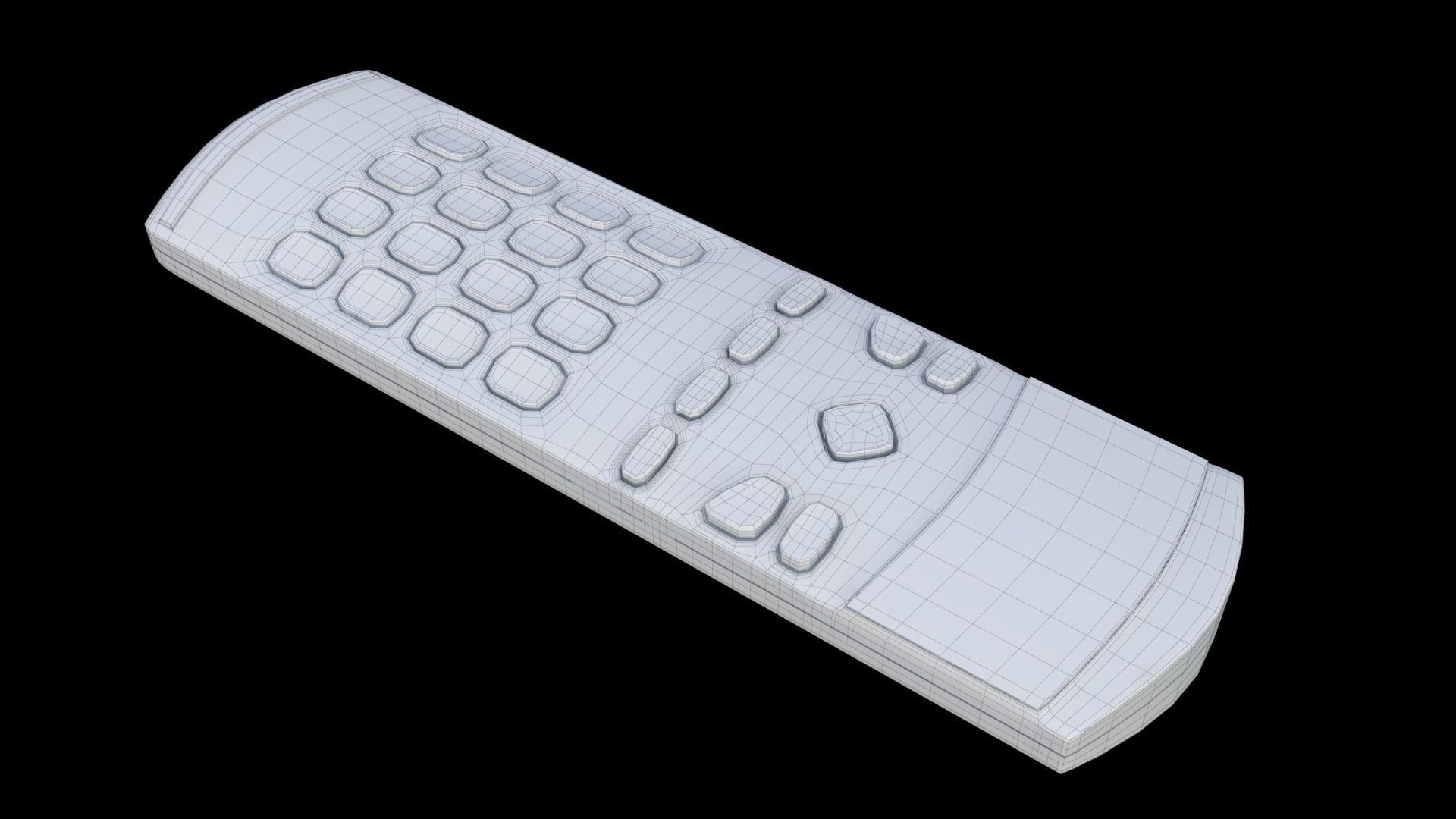remote control for tv 3D model | CGTrader