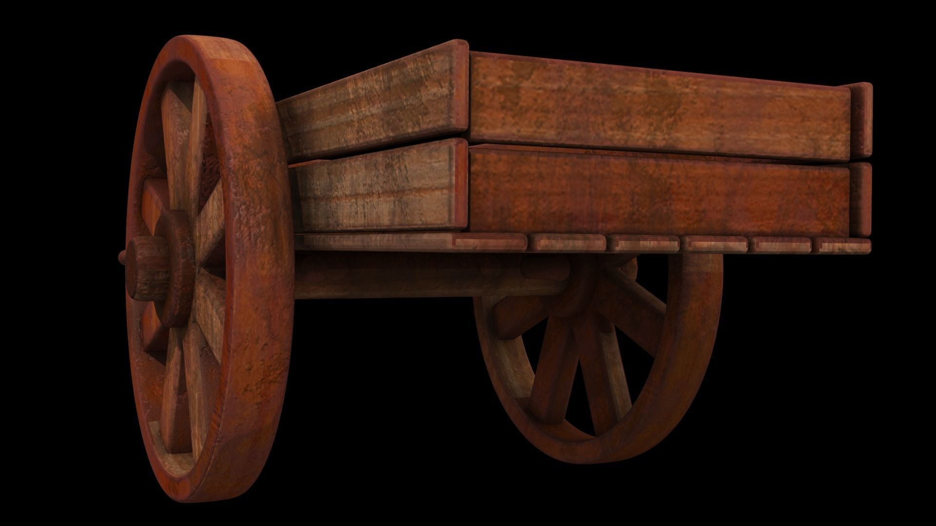 tumbrel 2 3D model | CGTrader