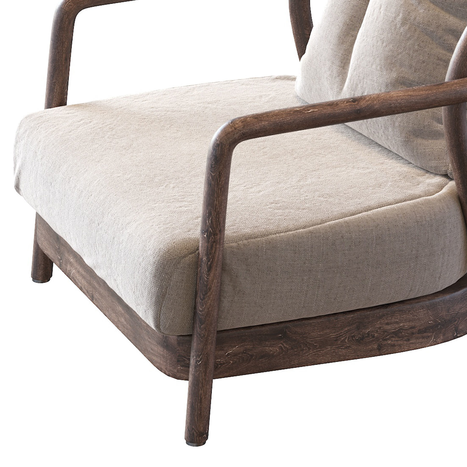 Alison Flexform Armchair 3D model | CGTrader