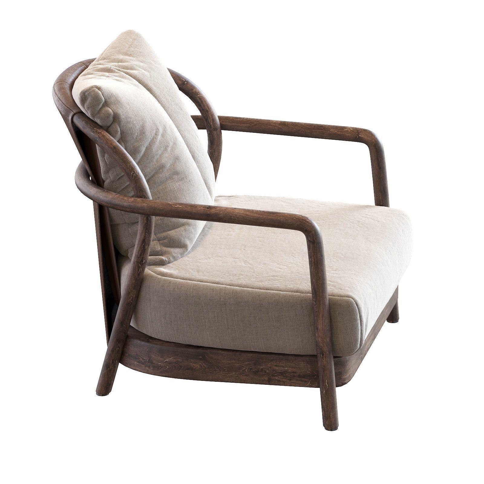 Alison Flexform Armchair 3D model | CGTrader