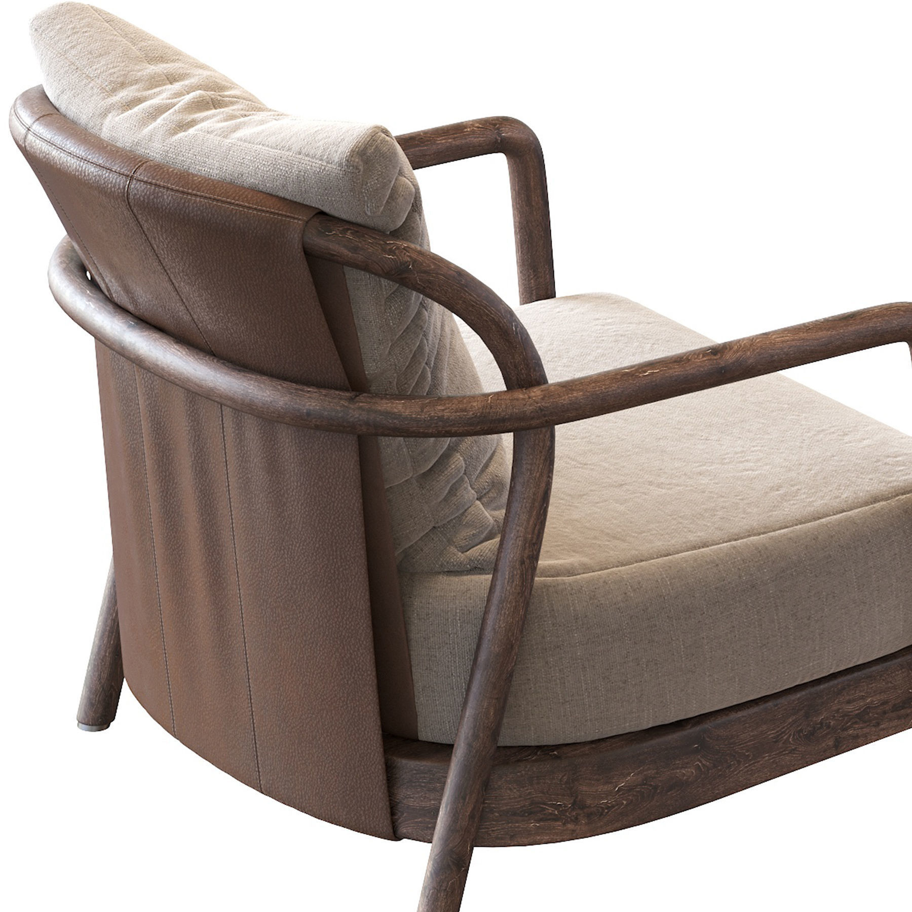 Alison Flexform Armchair 3D model | CGTrader