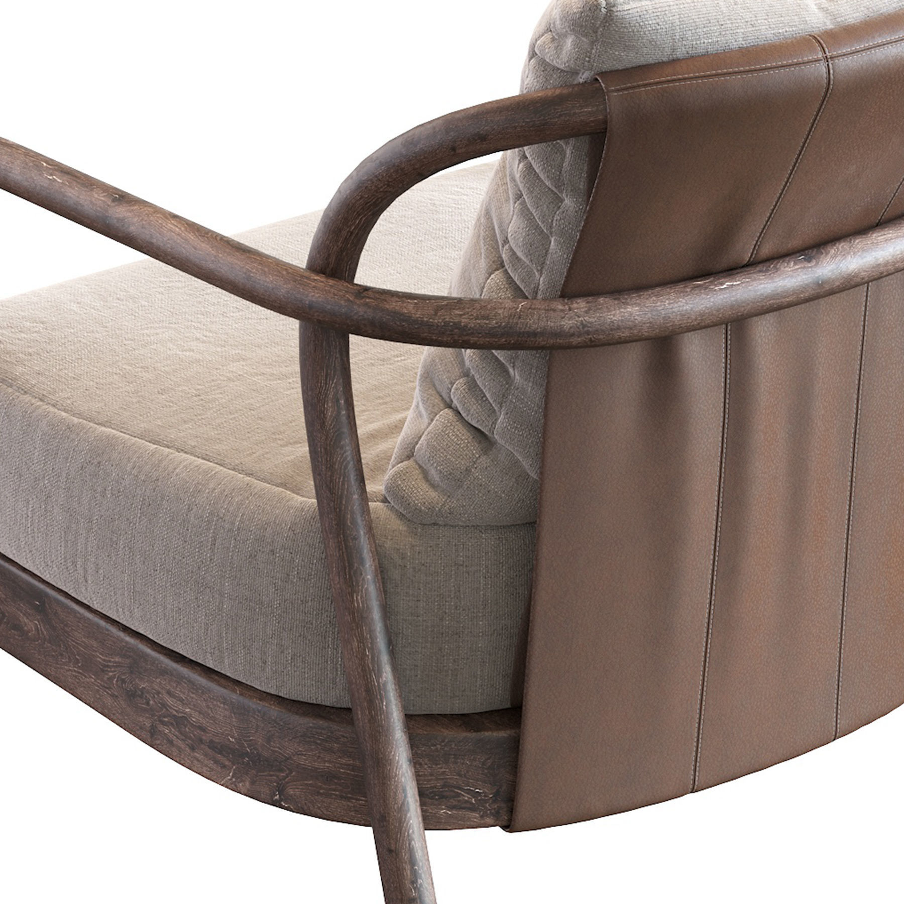 Alison Flexform Armchair 3D model | CGTrader