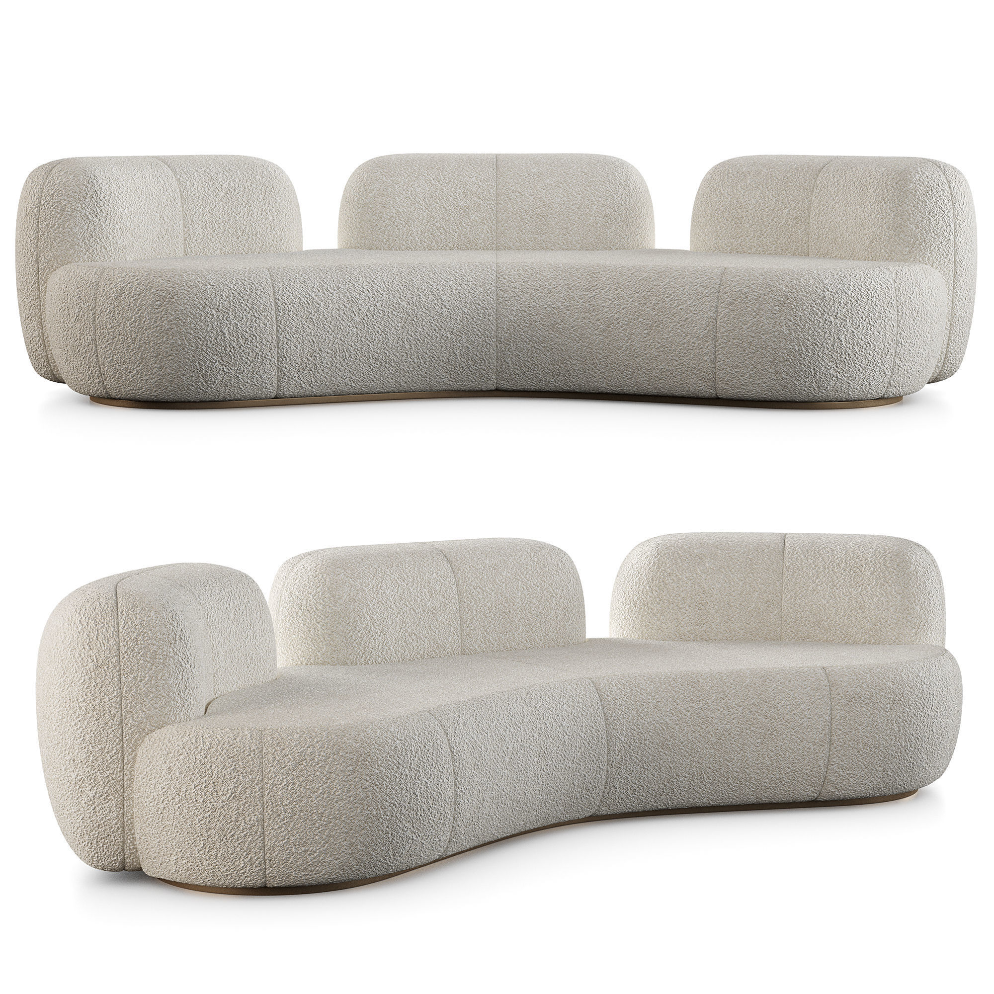 3D model Tateyama XL Sofa by Secolo VR / AR / low-poly | CGTrader