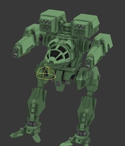 Mech 1 robot free 3D model | CGTrader