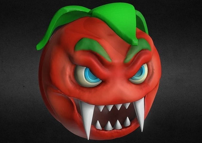 Killer Tomato - Donkey Kong 64 Enemy free 3D model 3D printable | CGTrader