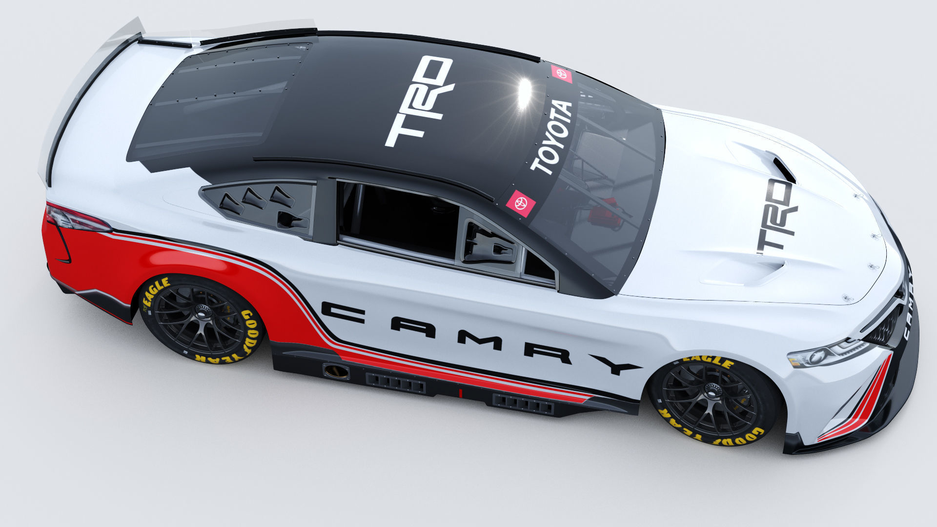 Toyota Camry Nascar Nextgen 2022 Template 3D model | CGTrader