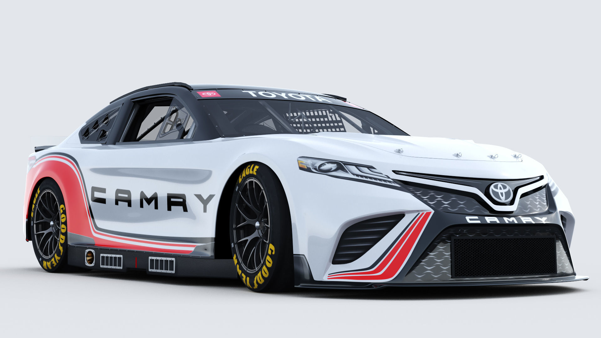 Toyota Camry Nascar Nextgen 2022 Template 3D model | CGTrader
