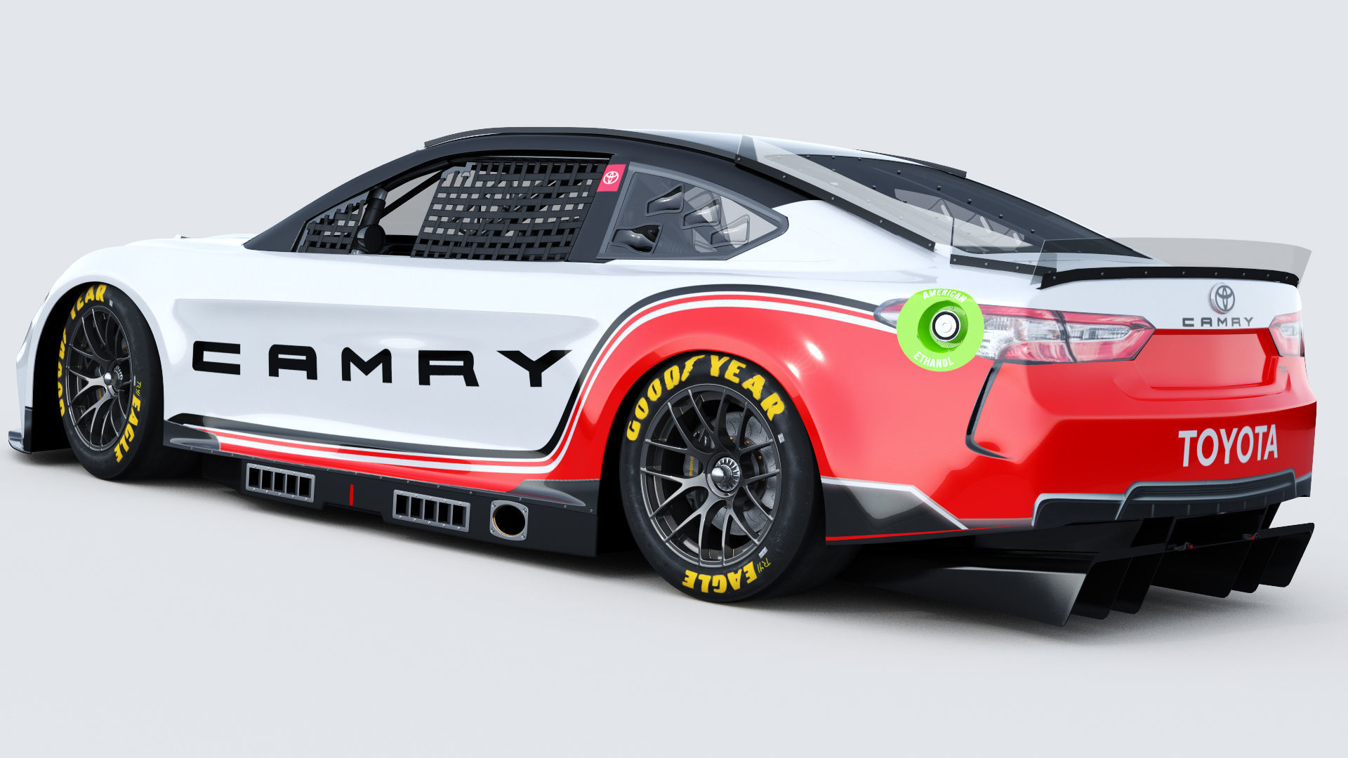 Toyota Camry Nascar Nextgen 2022 Template 3D model | CGTrader