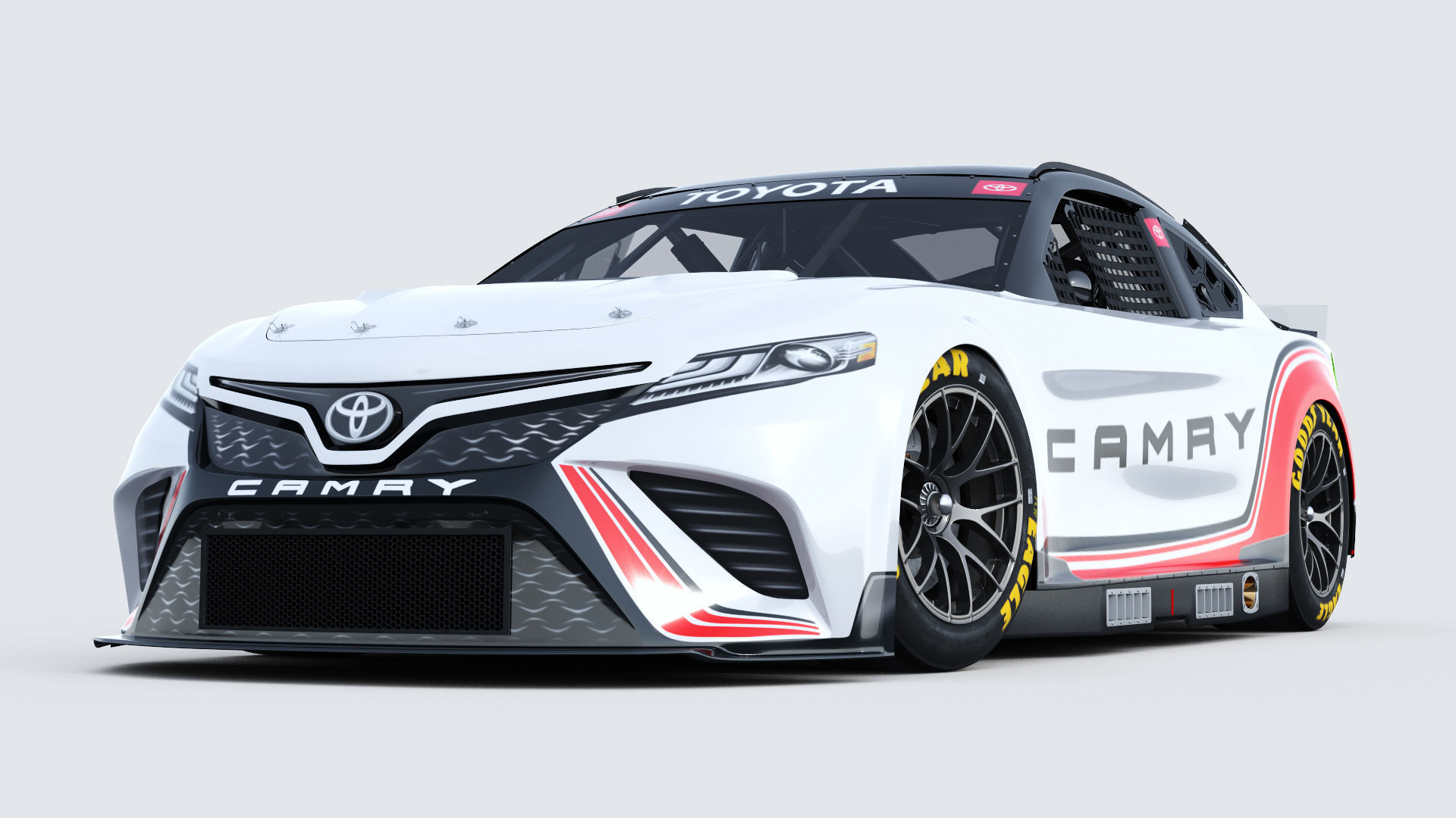 Toyota Camry Nascar Nextgen 2022 Template 3D model | CGTrader