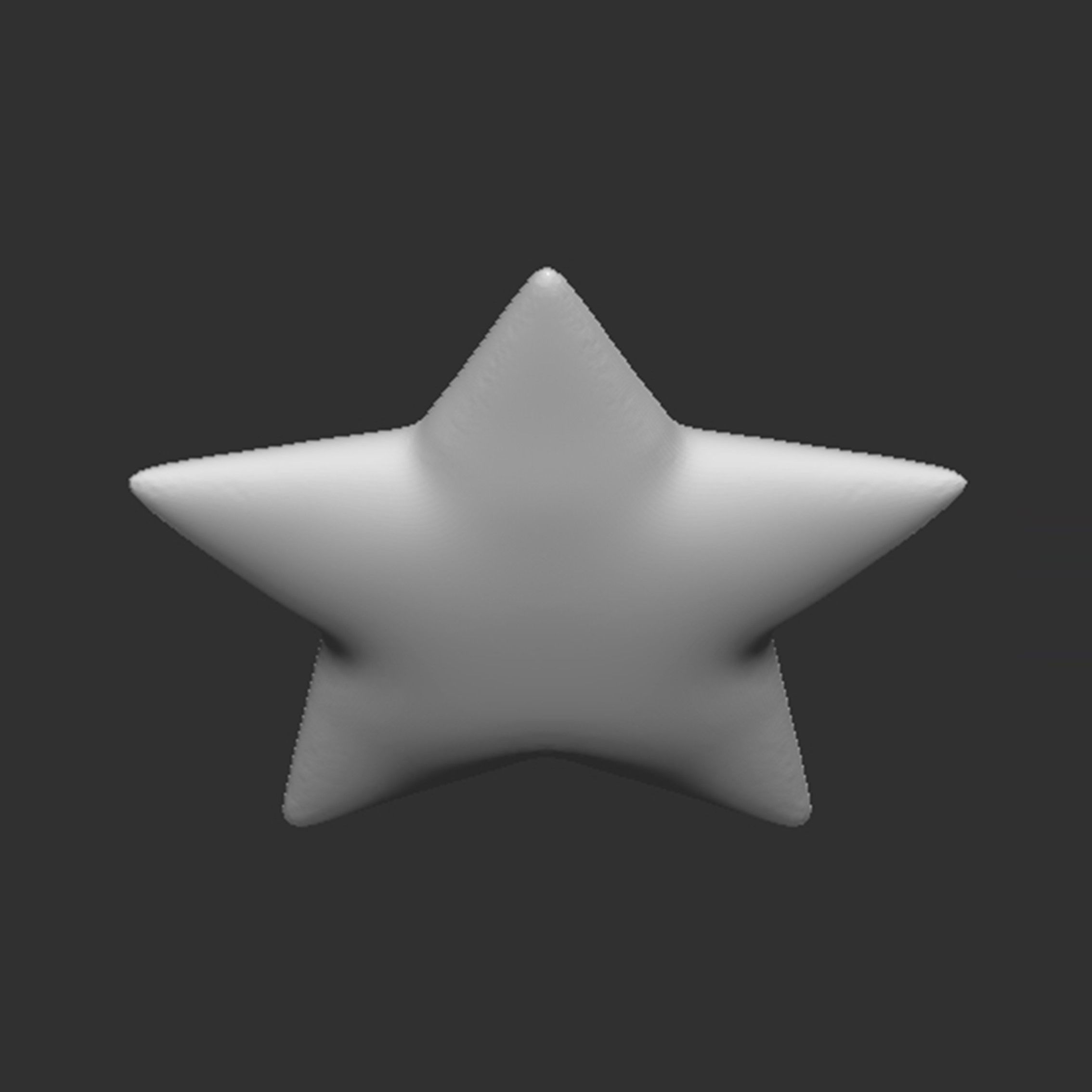 Mario Star 3D model 3D printable | CGTrader