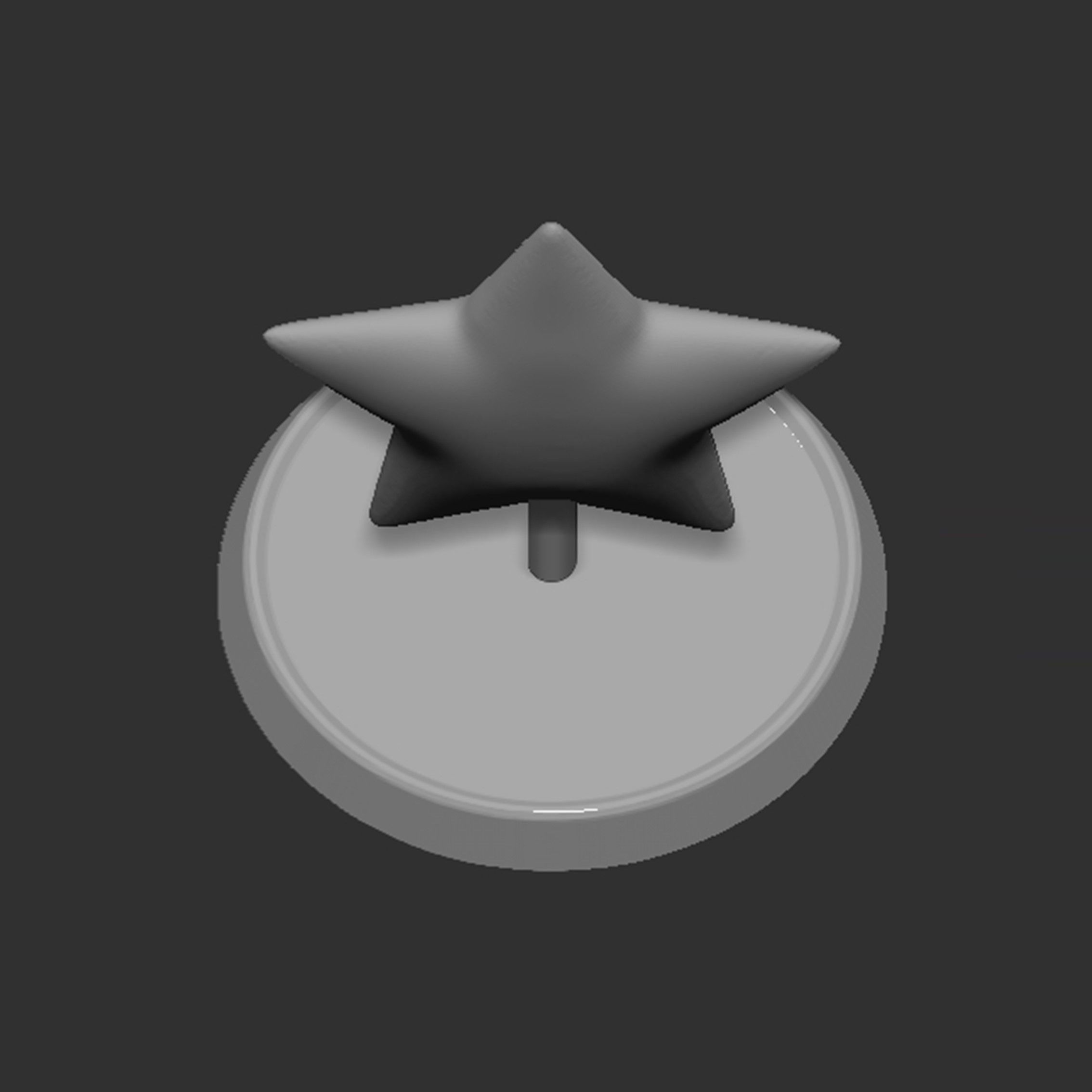 Mario Star Based 3D model 3D printable | CGTrader