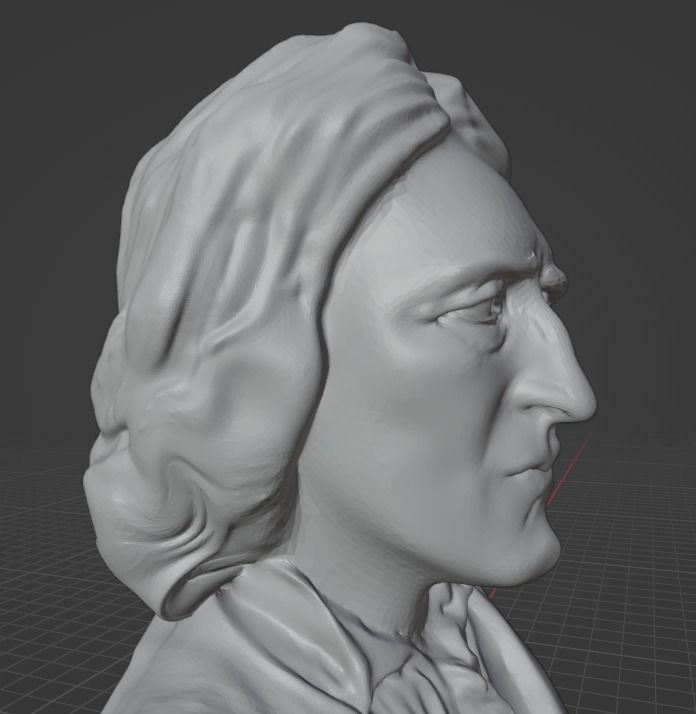 John Locke 3D model 3D printable | CGTrader