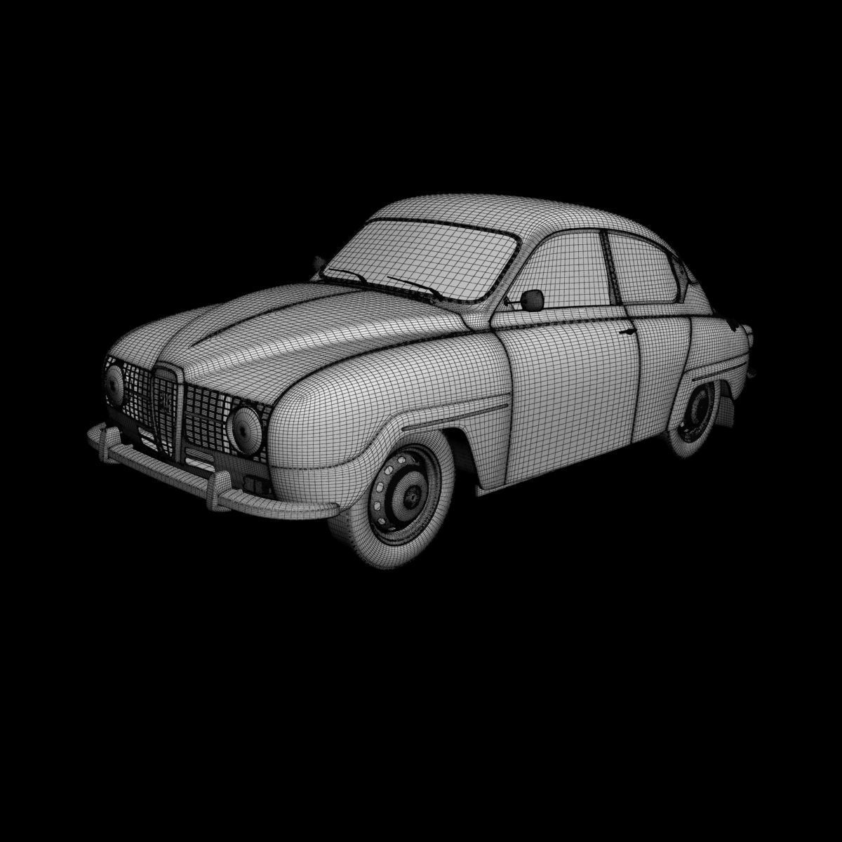 SAAB 96 1965 3D model | CGTrader