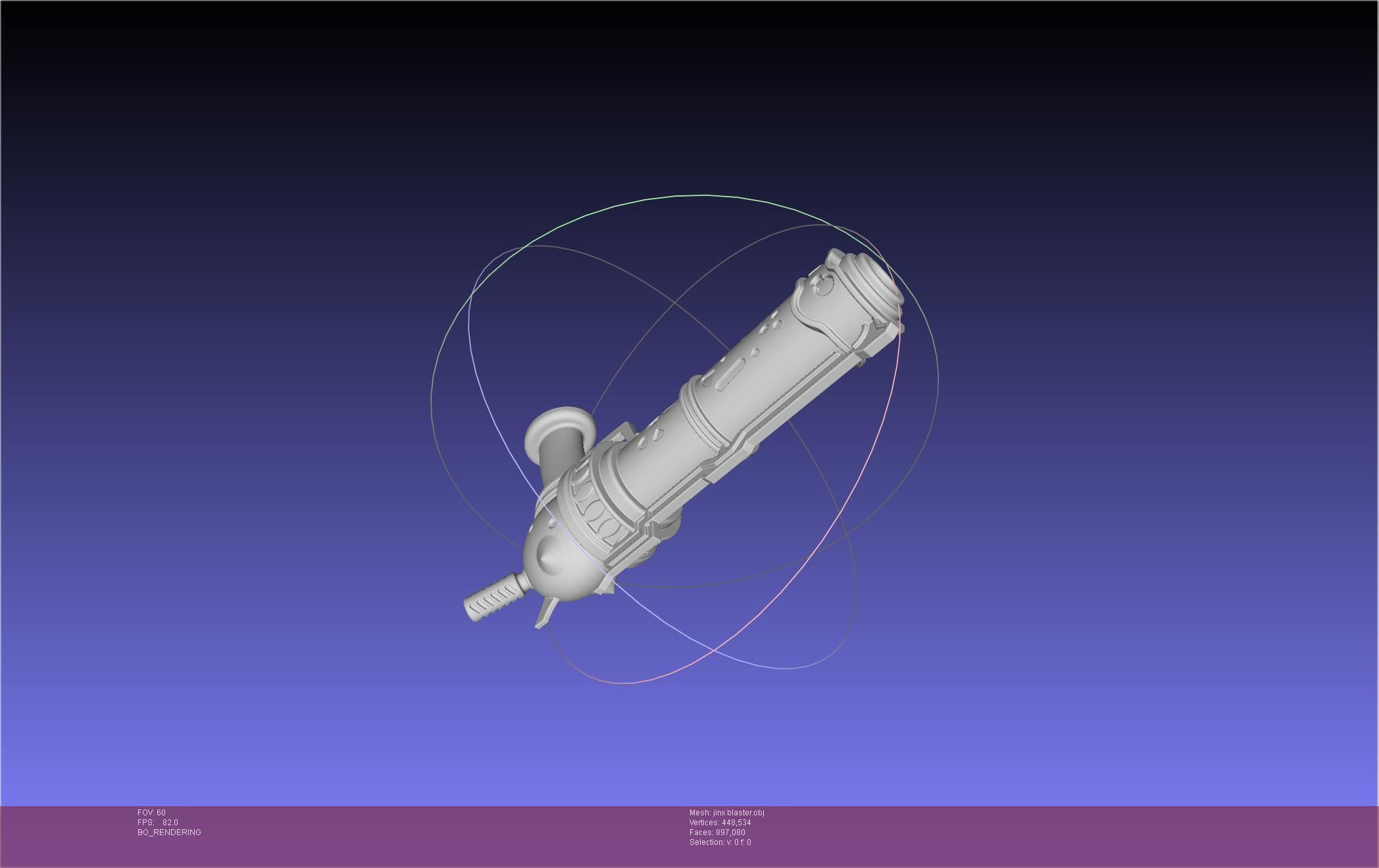 League Of Legends Arcane Jinx Blaster Basic Model 3D model | CGTrader