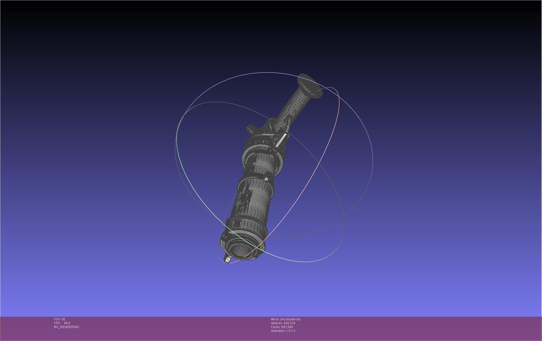 League Of Legends Arcane Jinx Blaster Basic Model 3D model | CGTrader