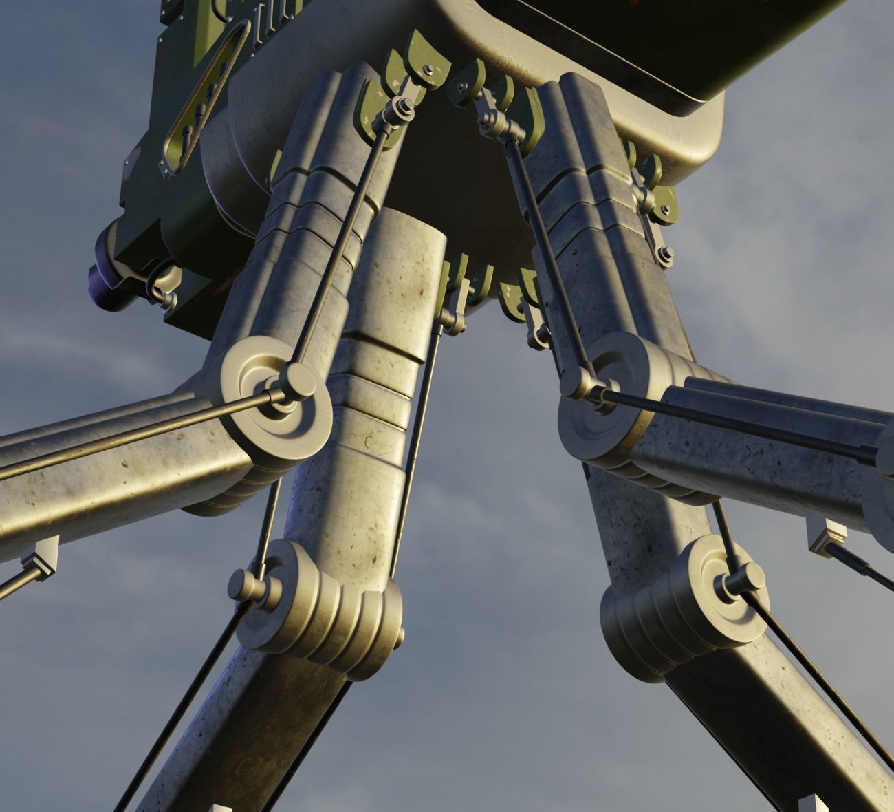 Military Combat Turrel 3D model | CGTrader